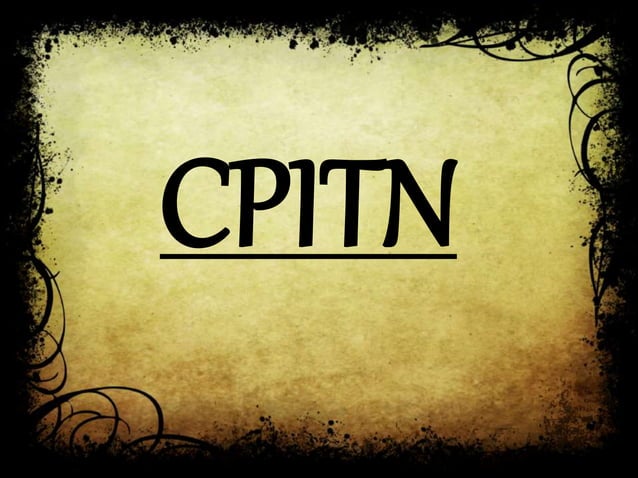 Russell’s Periodontal Index & CPITN Probe | PPTX | Oral care | Personal ...