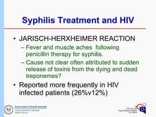 Russell Waddell: Syphilis Presentation and Treatment | PPT
