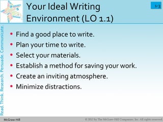 Russell writenow ch01 power point chapter 1 | PPT