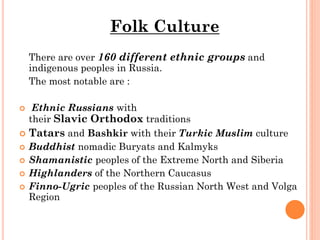 Russia's tradition | PPTX