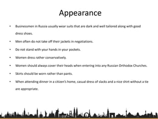 Russian Business Culture | PPTX