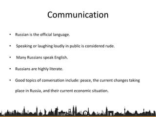 Russian Business Culture | PPTX