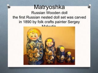 Russian Box | PPTX | Arts and Crafts | Hobbies & Interests