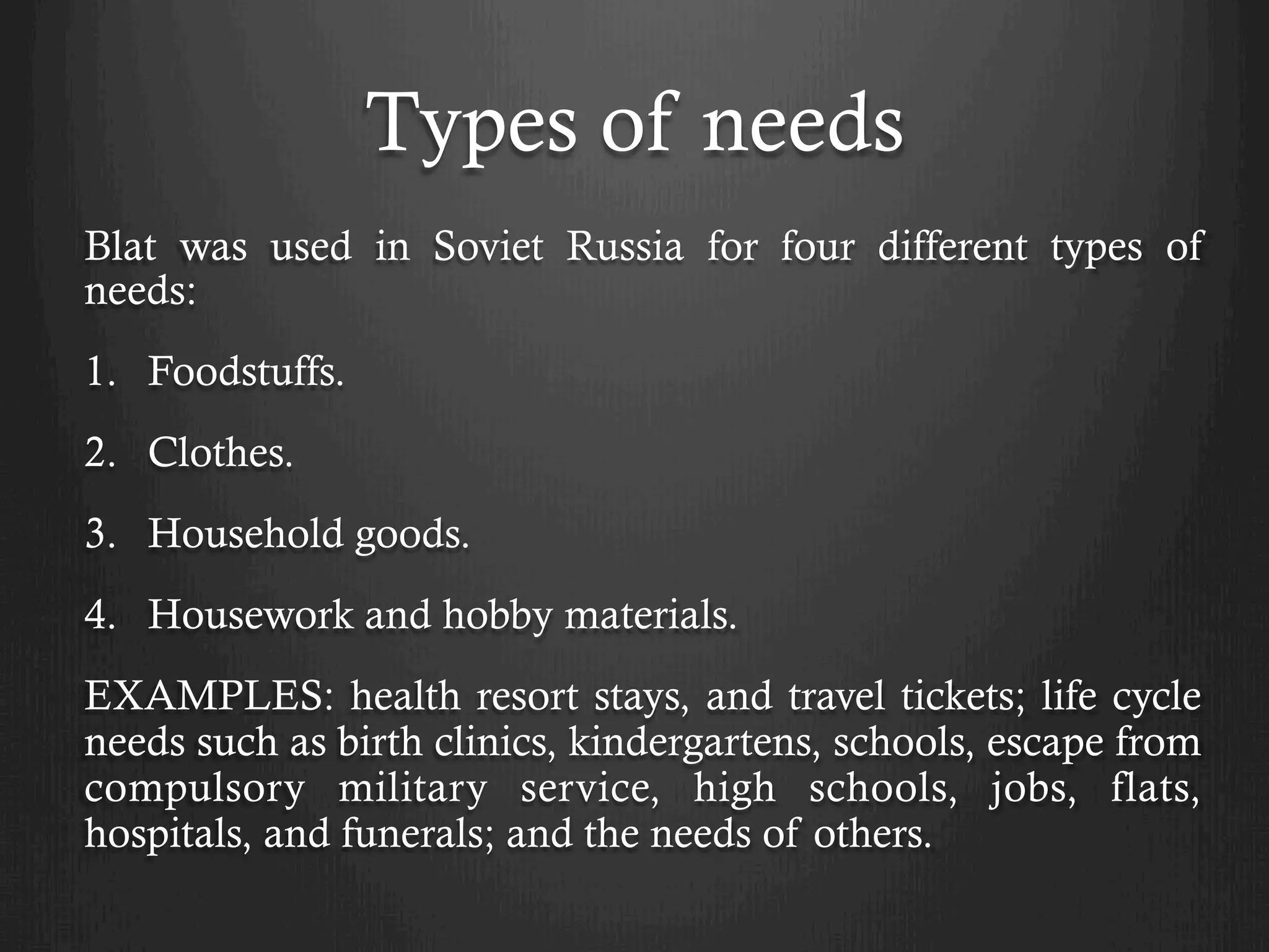 Business in Russia - Blat | PDF