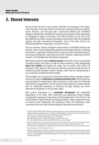 Russia and the US in the Arctic | PDF