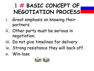 Russia ( 12 variables in negotiation) | PPT
