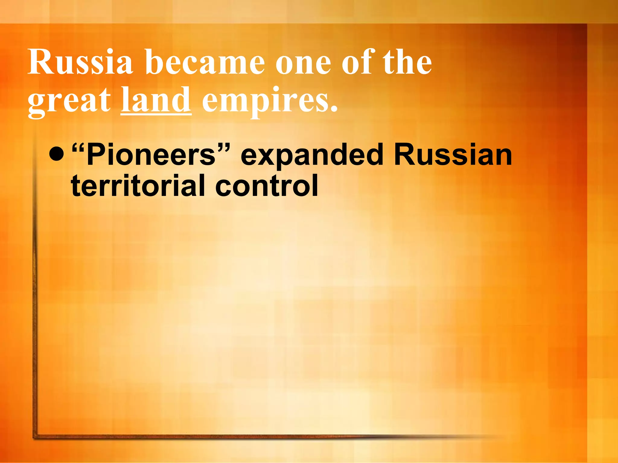 Russia 1450 1750 | PPT