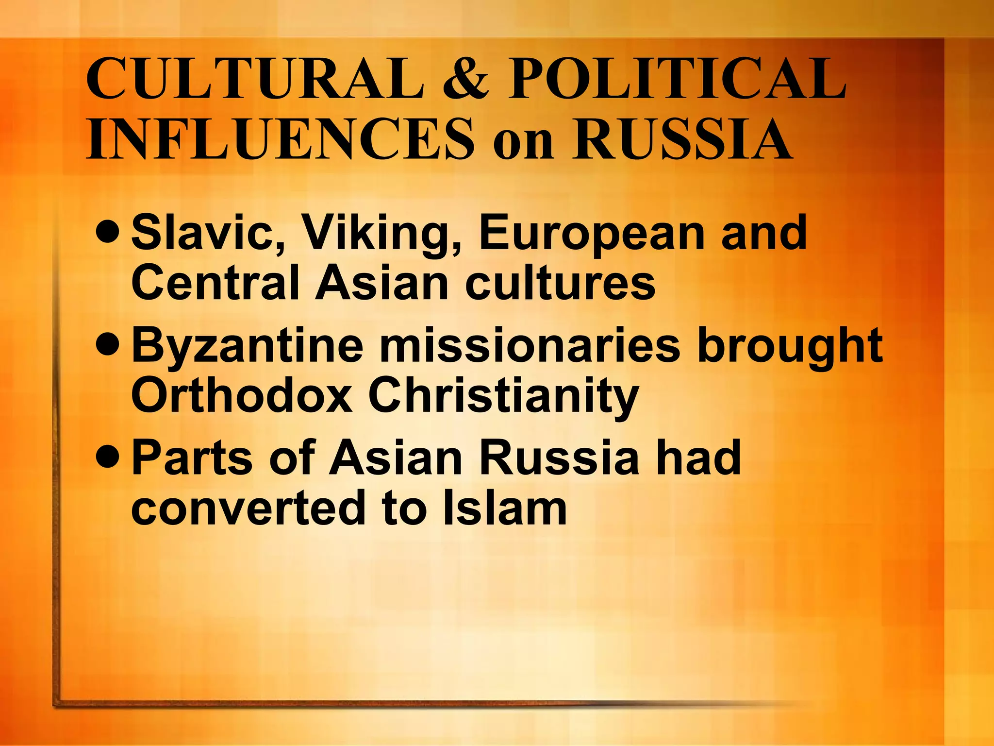 Russia 1450 1750 | PPT
