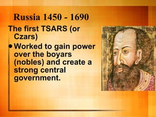 Russia 1450 1750 | PPT
