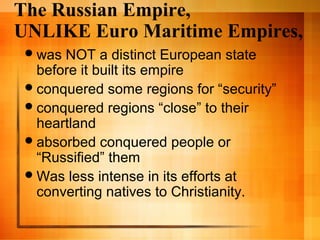 Russia - Empire Building 1450-1750 | PPT
