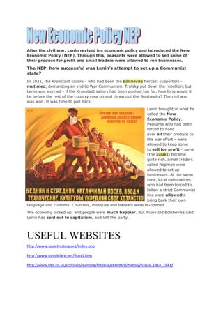 Russia 1917 21 booklet | PDF