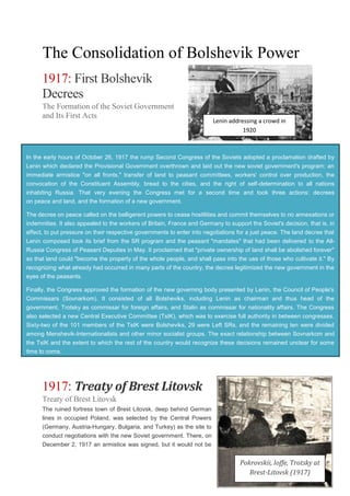 Russia 1917 21 booklet | PDF