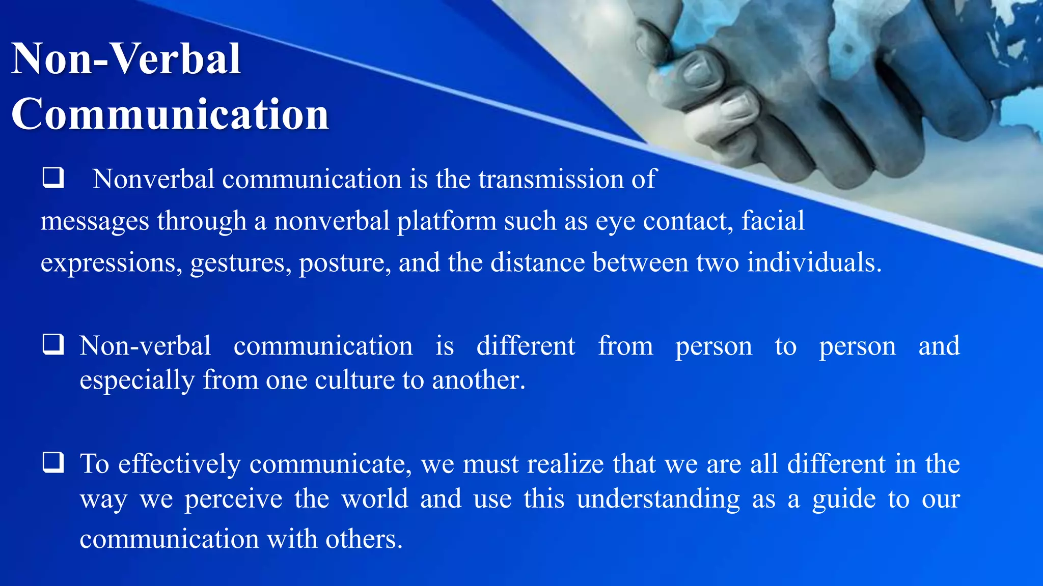 Pakistan And Russia Non-verbal communication | PPT