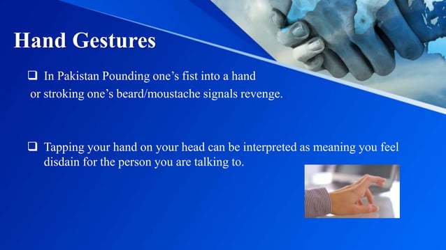 Pakistan And Russia Non-verbal communication | PPT