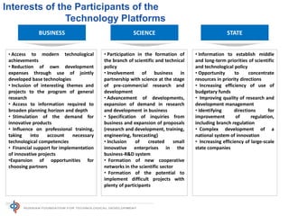 Russia: Diversifying Approaches in Innovation Policy | PPT