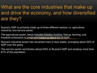 Russia economy | PPTX