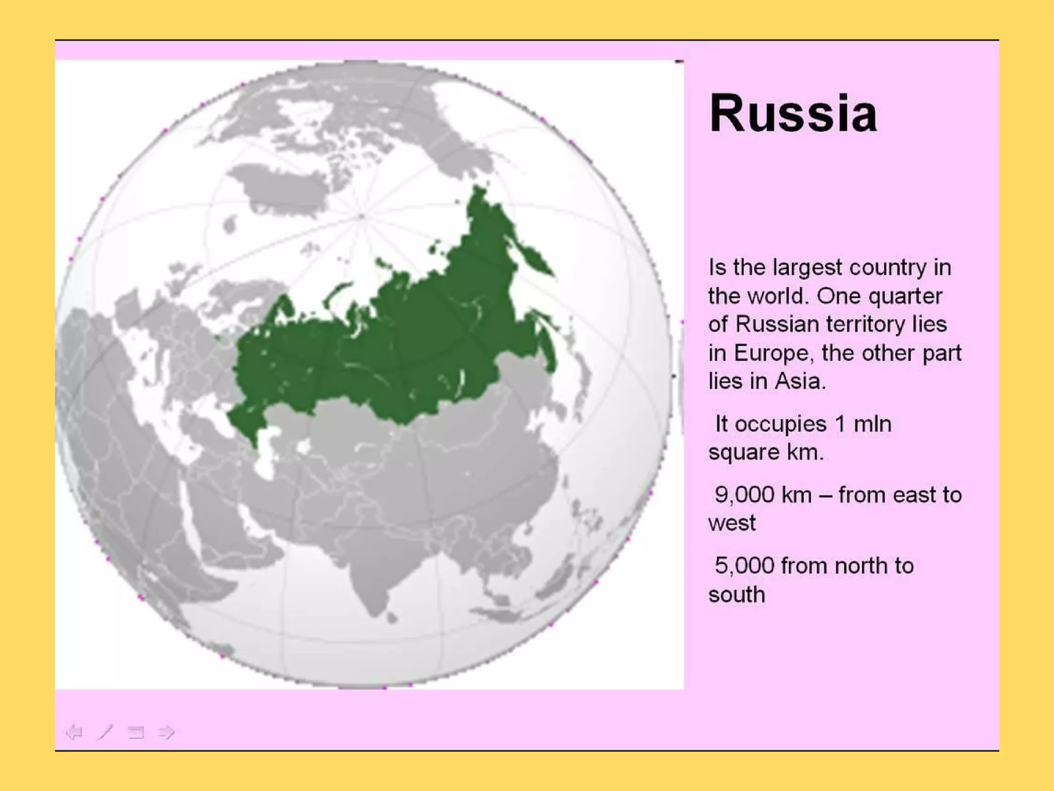 russia geography culture | PPS