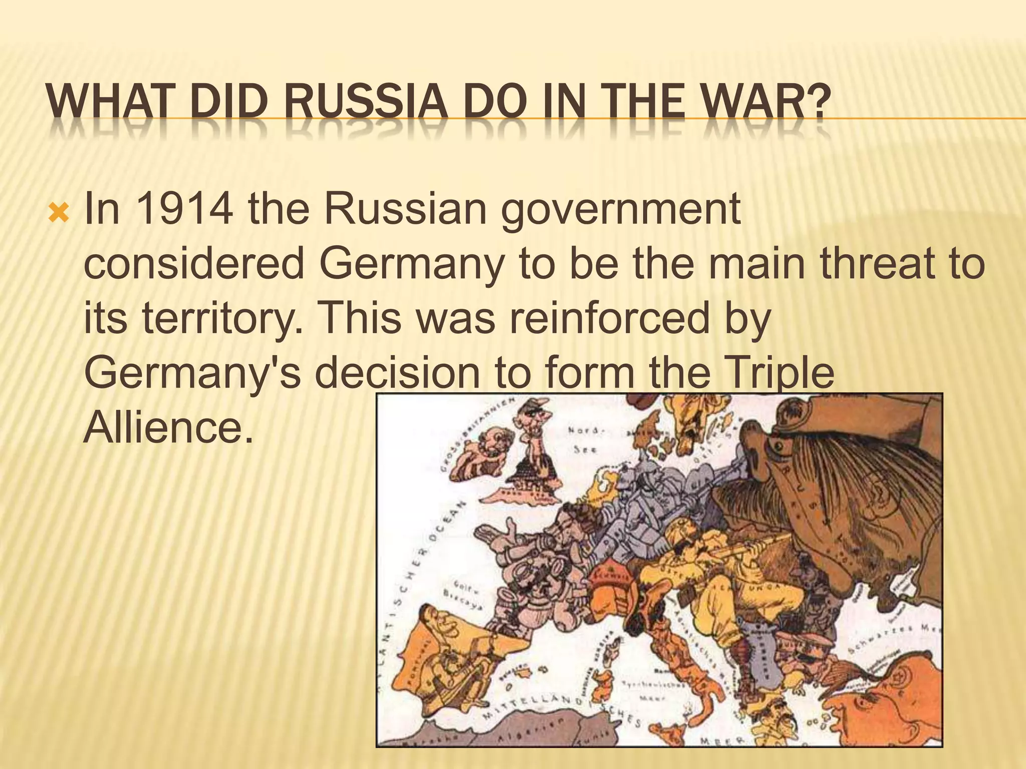 Russia in world war i | PPTX