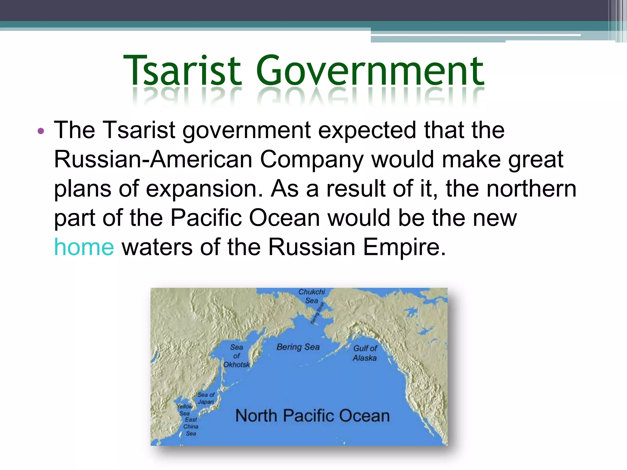 Russian american colonies | PPTX | North America Travel | Travel Locations