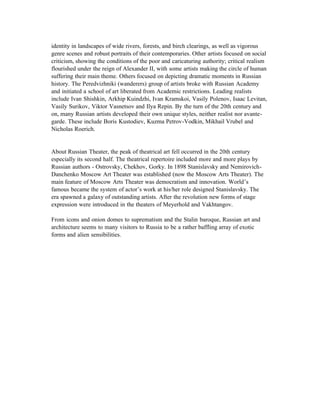 Russian Arts | PDF | Classical Music | Music