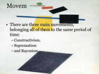 Russian Avant-Garde | PPT
