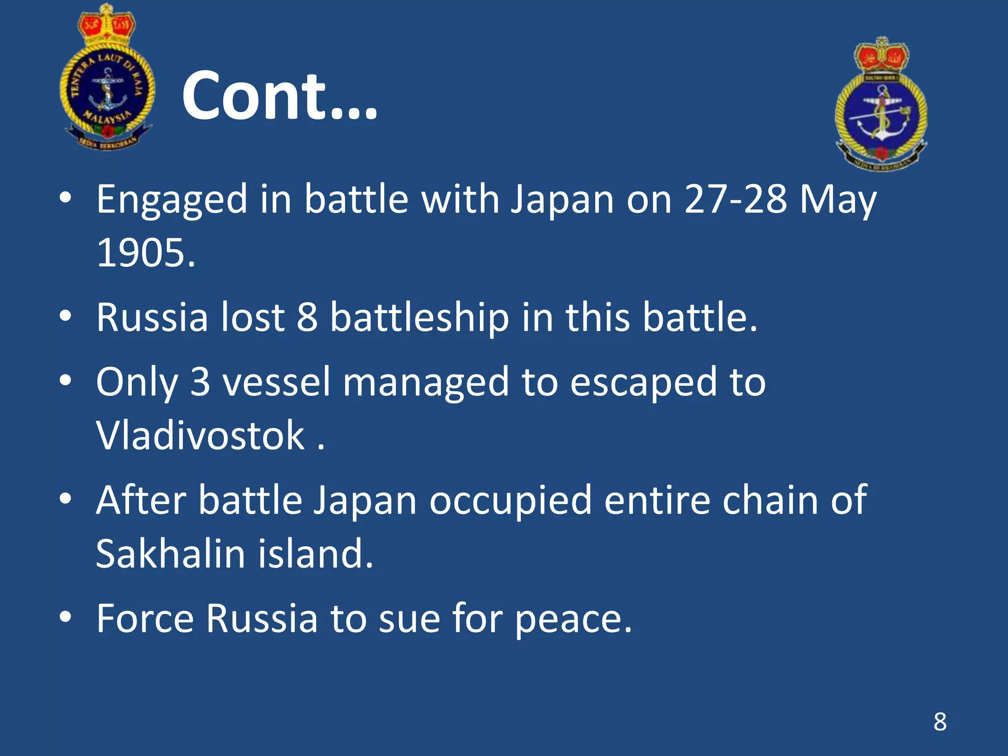 Russian japan war | PPTX