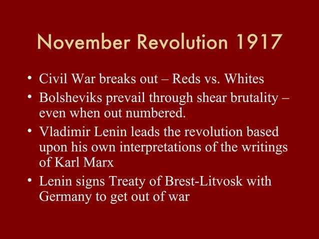 Russian Revolution | PPT | War and Conflicts