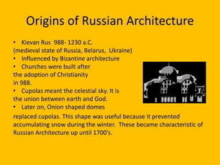 Russian Architecture | PPTX