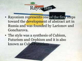 Russian avant garde (new) | PPT