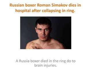 Russian boxer | PPTX
