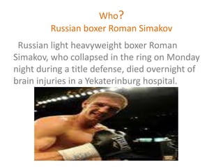 Russian boxer | PPTX