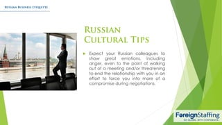 Russian business etiquette | PDF