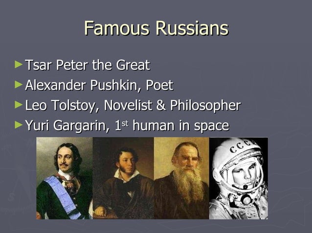 Russian & Central Asian Culture | PPT