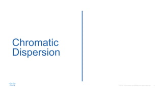 Cisco DWDM Chromatic Dispertion Calculation in CTP\XLS | PPTX