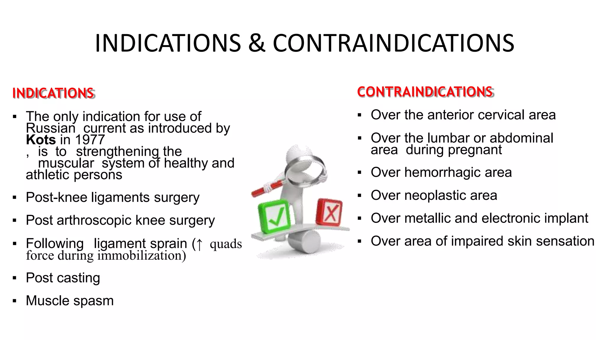 Russian current (Electrotherapy) | PPTX