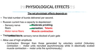 Russian current (Electrotherapy) | PPTX