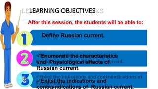Russian current (Electrotherapy) | PPTX