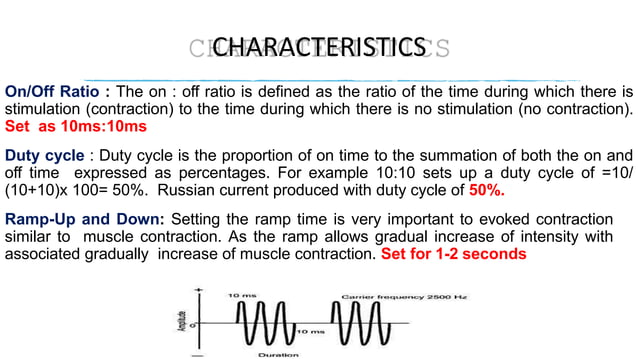 Russian current (Electrotherapy) | PPTX