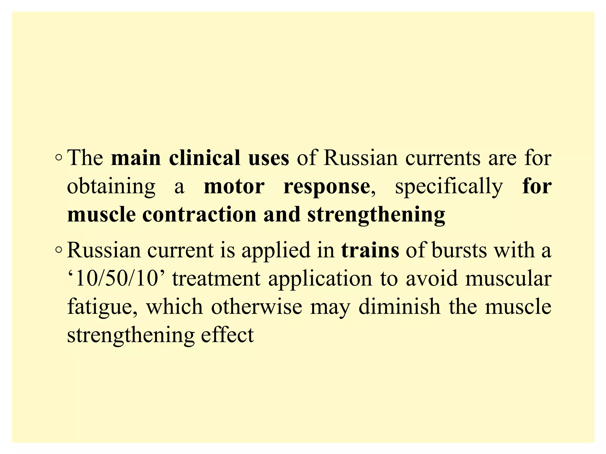 Russian currents | PPTX