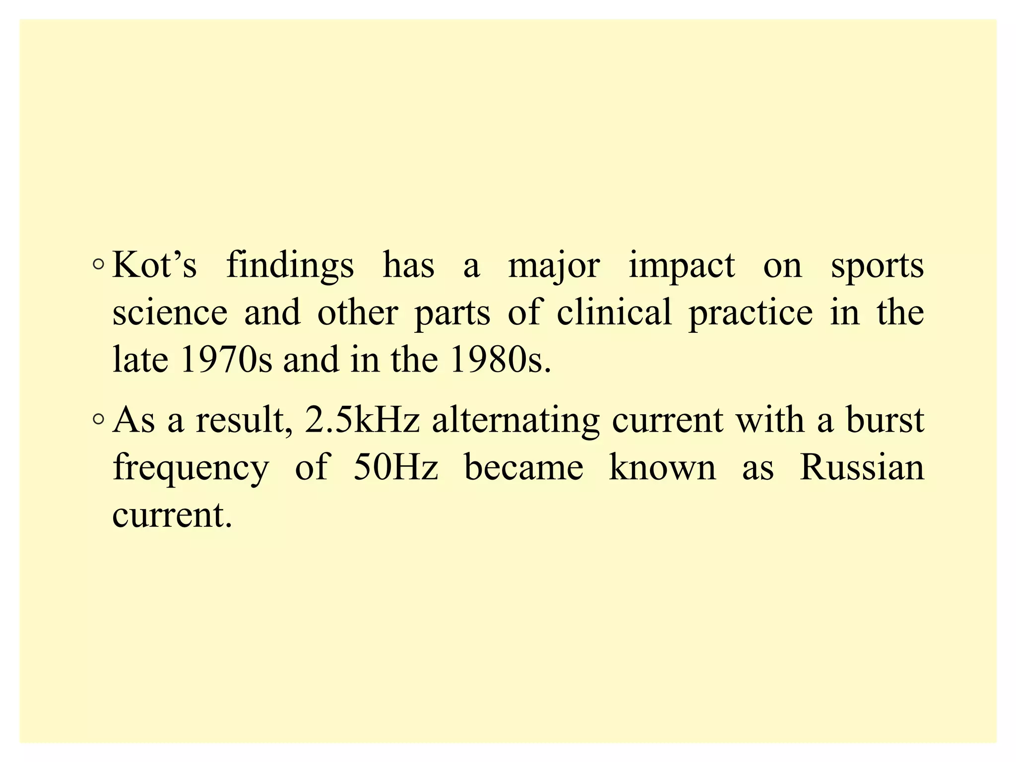 Russian currents | PPTX