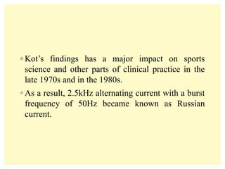 Russian currents | PPTX