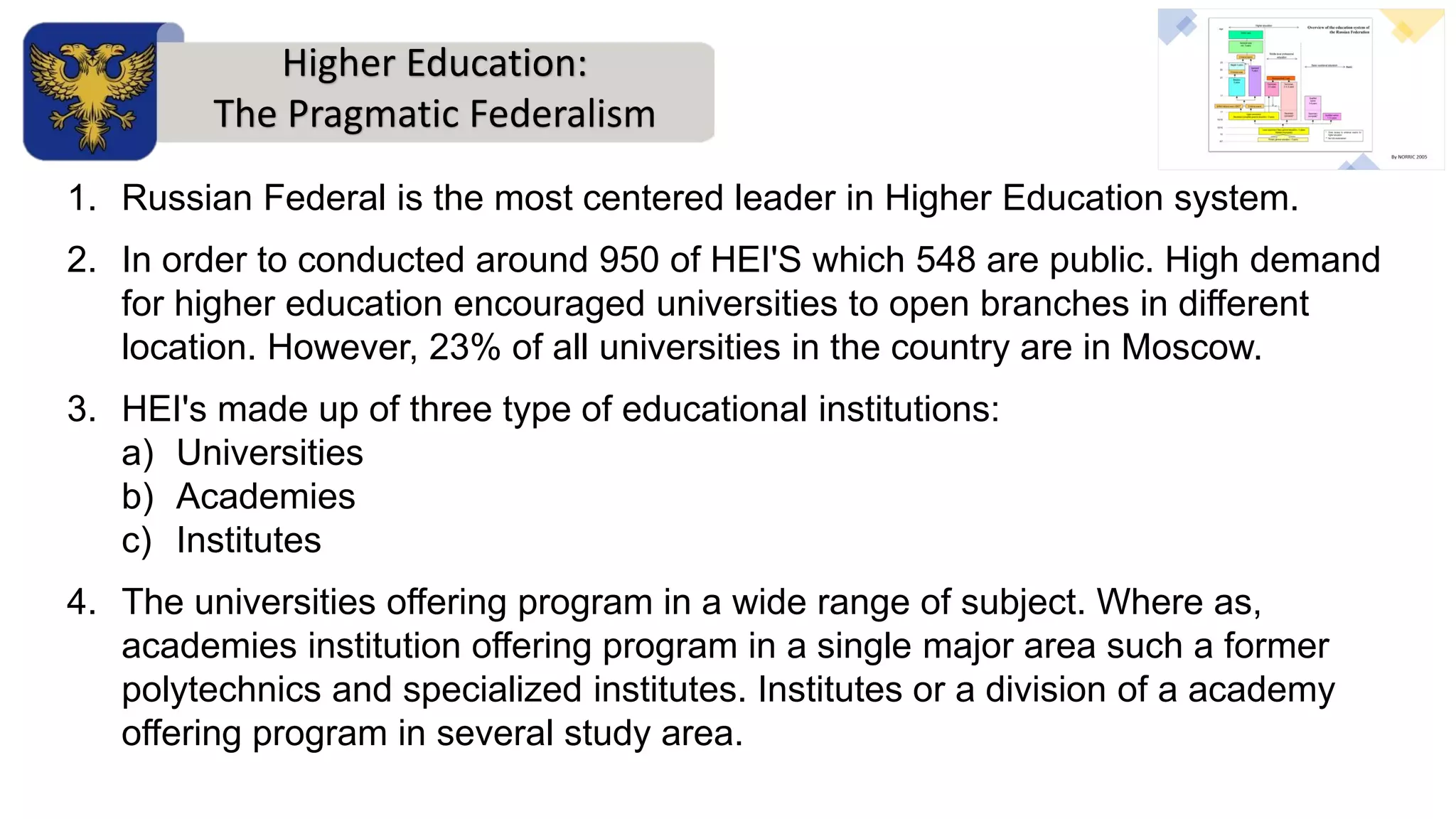 Russian Education System | PDF