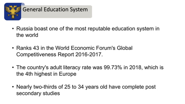 Russian Education System | PDF