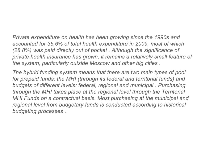 Russian federation health system | PPT
