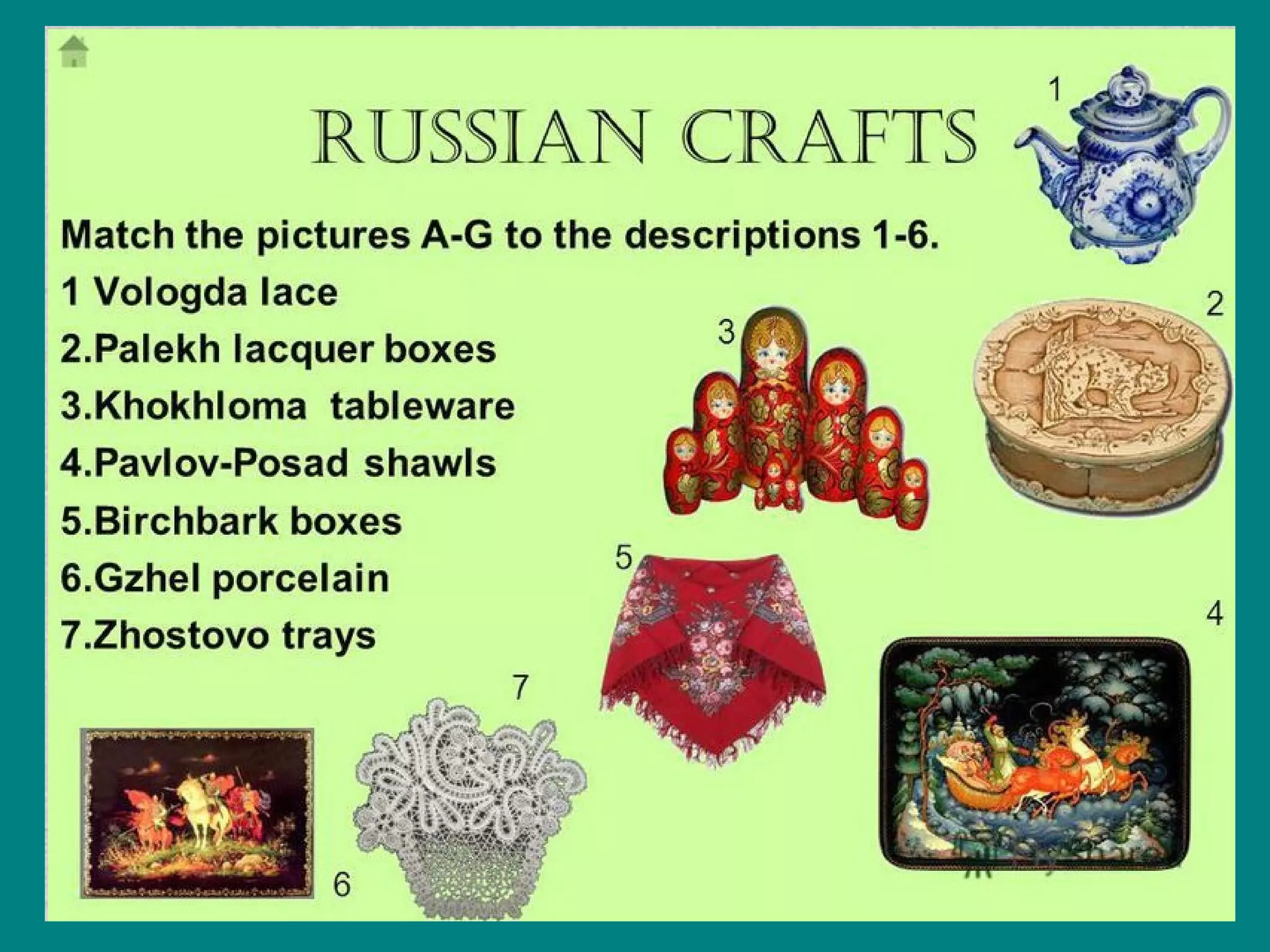 Russian folk crafts | PPT