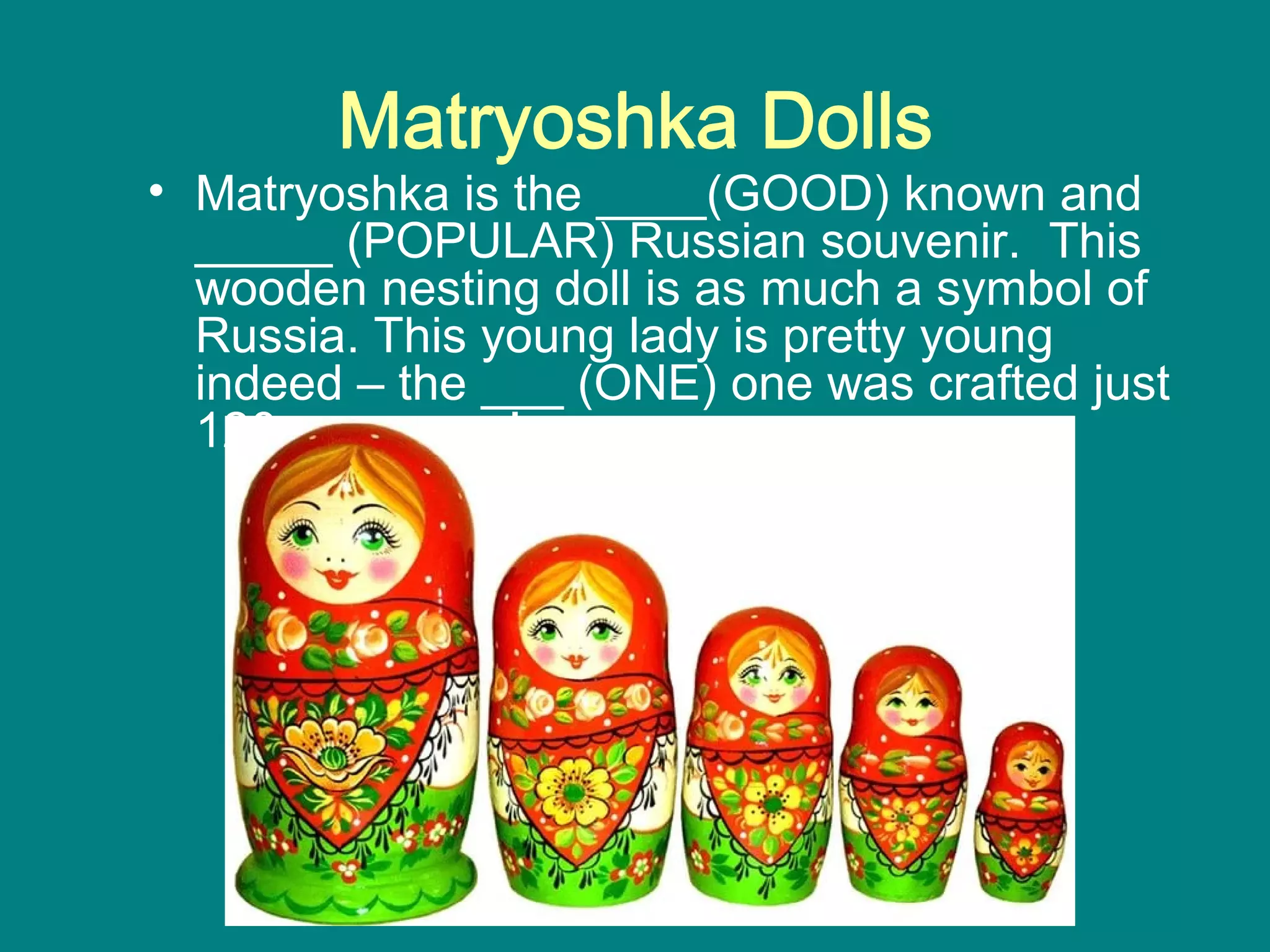 Russian folk crafts | PPT
