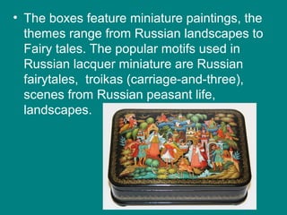 Russian folk crafts | PPT