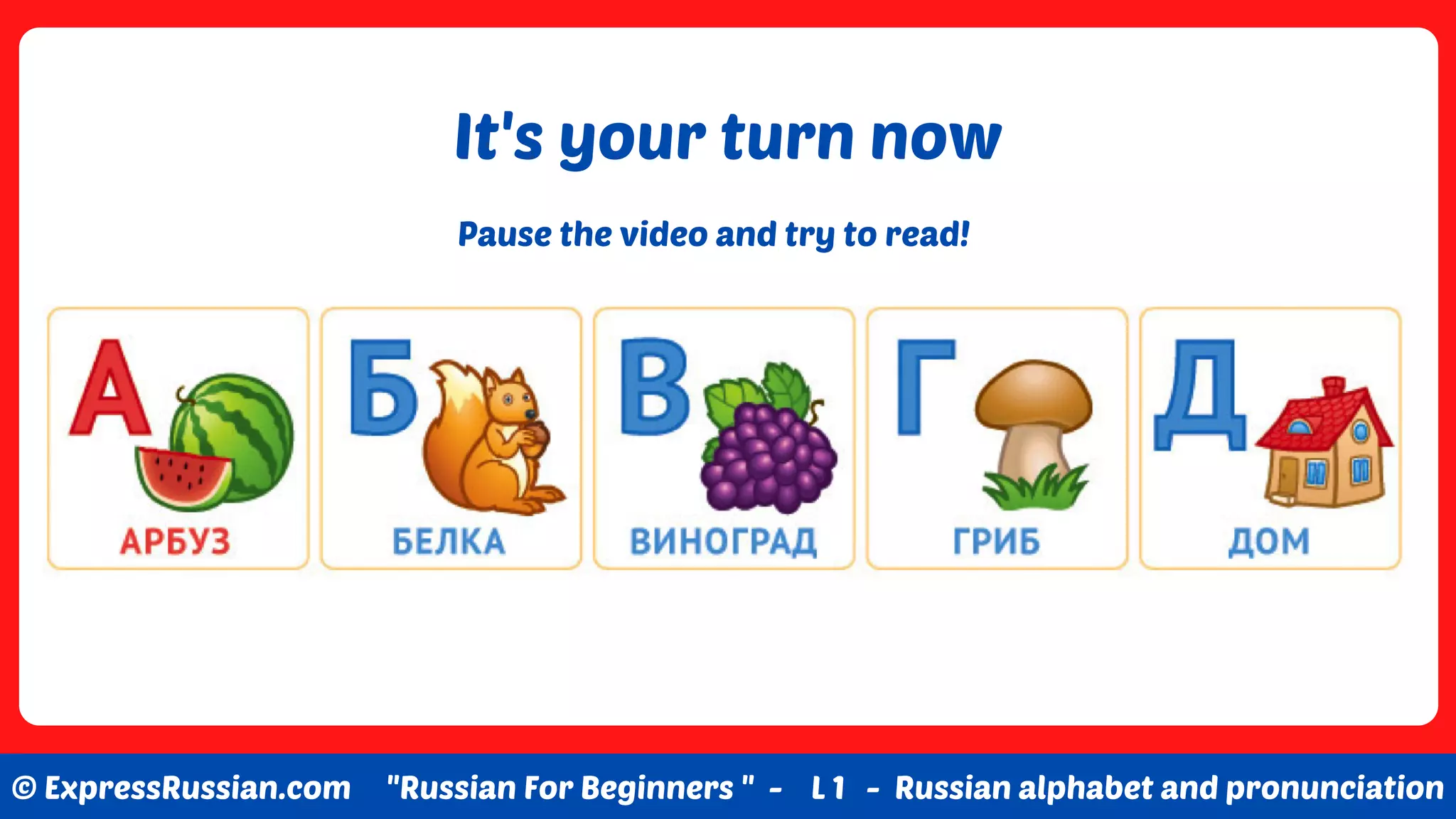 Russian for beginners - Russian alphabet and pronunciation | PDF ...