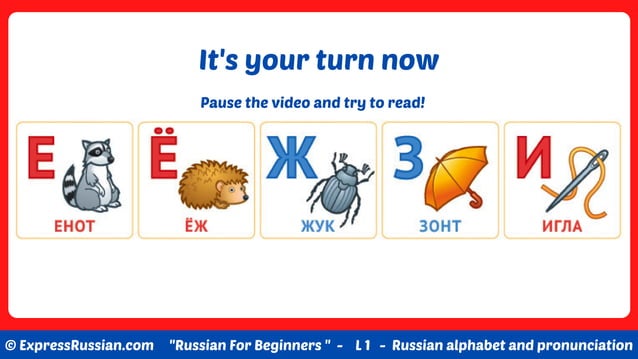 Russian for beginners - Russian alphabet and pronunciation | PDF ...
