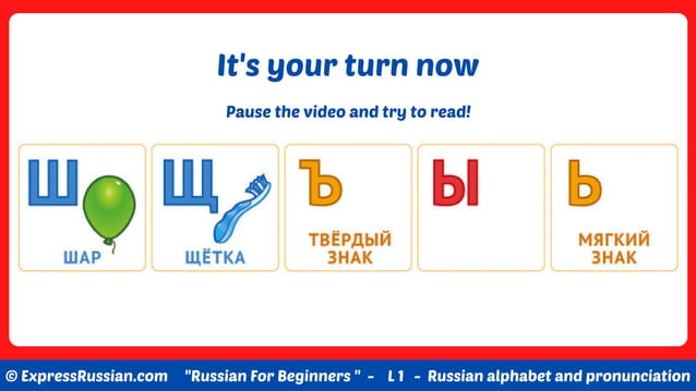 Russian for beginners - Russian alphabet and pronunciation | PDF ...